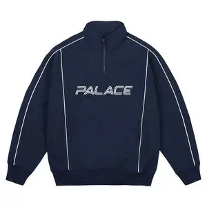 PALACE Piped 46026 Zip 'navy - Blue