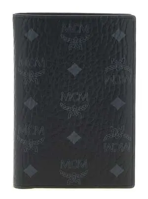 Mcm Ottomar' Passport Holder - Black