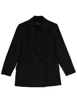 MAX MARA Max Mara Women's Double-Breasted Virgin Wool Blazer
