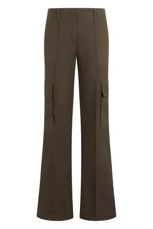 Burberry Flared Cargo Pants With Pockets