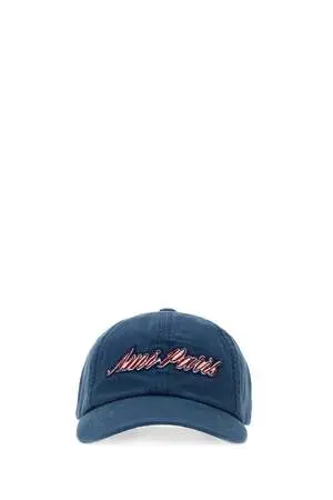 AMI Paris 100% Cotton Baseball Cap - Blue