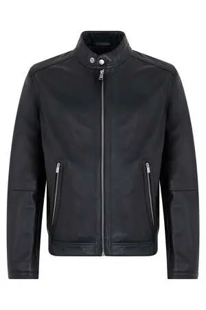 BOSS BOSS Mansell Leather Jacket