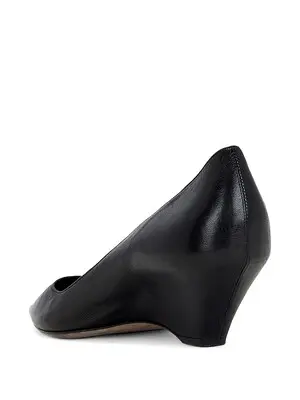 THE ROW Liisa Leather Pumps