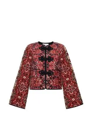 Cara Cara Yanna Cropped Quilted Jacket