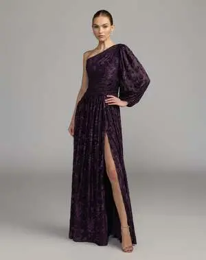 Mac Duggal One-shoulder Gown