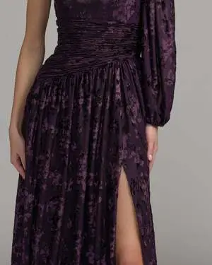 Mac Duggal One-shoulder Gown