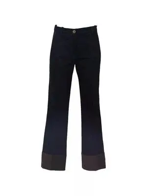 QL2 QUELLEDUE Melody Contrast-panel Trousers