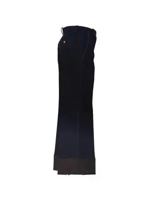 QL2 QUELLEDUE Melody Contrast-panel Trousers