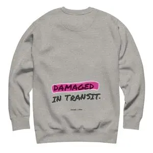 ANCHOR & CREW Organic Cotton Graphic Sweatshirt - Grey