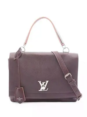 LOUIS VUITTON 2017 Leather Lockme Ii Satchel - Red