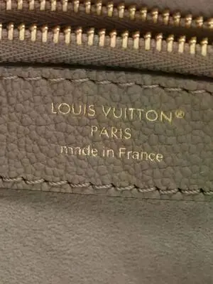 LOUIS VUITTON 2010-2026 Bicolor Monogram Empreinte Giant Diane Satchel