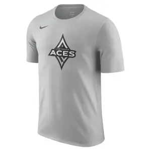 Nike Las Vegas Aces Logo Dri-fit Wnba T-shirt - Grey