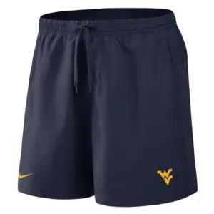 Nike West Virginia Primetime Primary Logo Dri-fit College Form Shorts - Blue