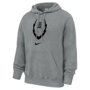 Nike Club Football Pullover Fleece Hoodie - Grey