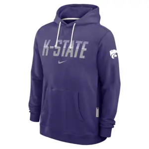 Nike Sideline Dri-fit Sleeveless Pullover Hoodie - Purple