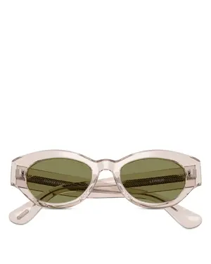 Oliver Spencer Lerrue Oval Sunglasses, 50mm