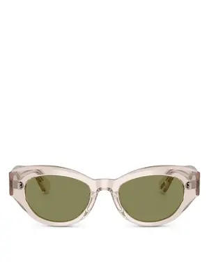 Oliver Spencer Lerrue Oval Sunglasses, 50mm