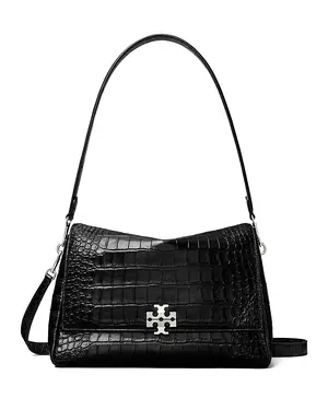 Tory Burch Charlie Embossed Shoulder Bag