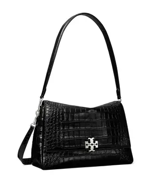 Tory Burch Charlie Embossed Shoulder Bag