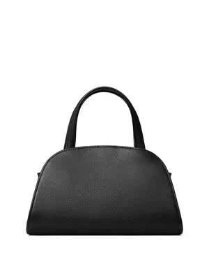 Tory Burch Romy Suede Small Bauletto Bag - Black