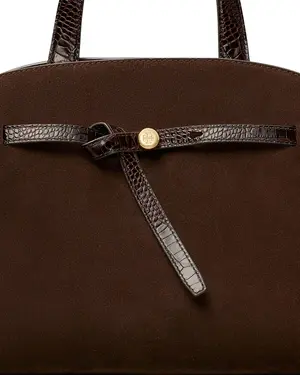 Tory Burch Romy Suede Satchel