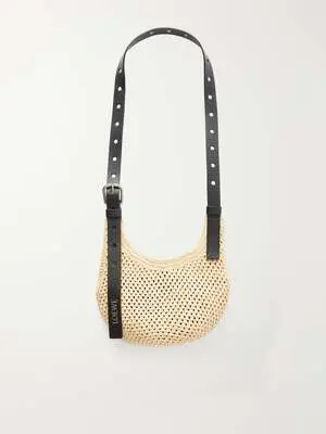 Loewe Mini Raffia Crossbody Bag
