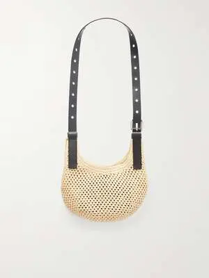 Loewe Mini Raffia Crossbody Bag