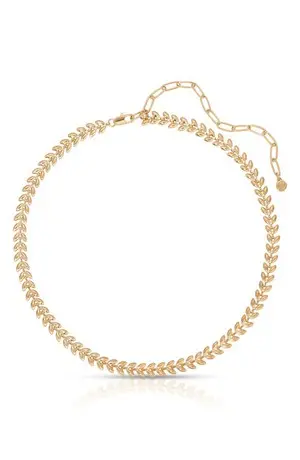 Ettika Chevron Link Necklace