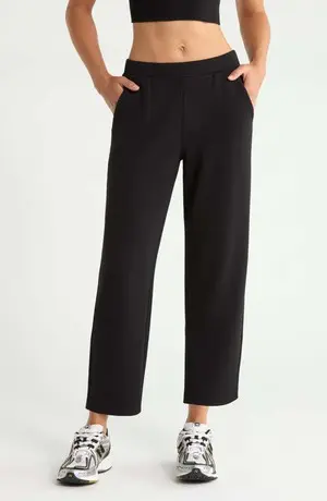 Zella Soft Luxe Ankle Pants - Black
