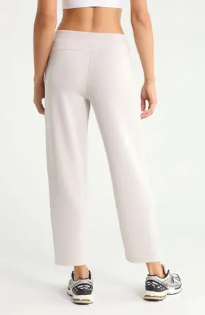 Zella Soft Luxe Ankle Pants - Grey Pebble