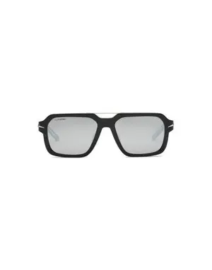 PLEIN SPORT The Flame Sunglasses - Black/silver