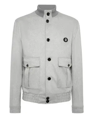 BILLIONAIRE Cashmere Wool Bomber Jacket