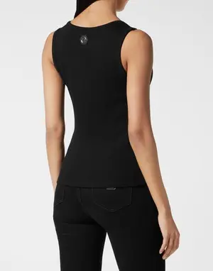 Philipp Plein Tank Top Hexagon
