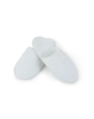 Philipp Plein Hexagon Flat Slippers - White