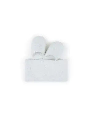 Philipp Plein Hexagon Flat Slippers - White