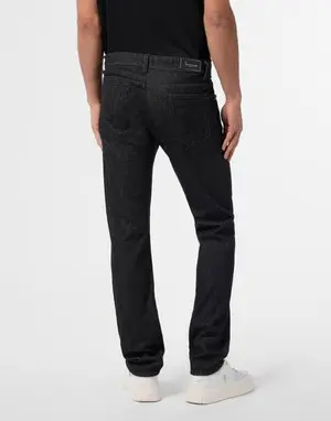 BILLIONAIRE Super Straight Cut Jeans - Black