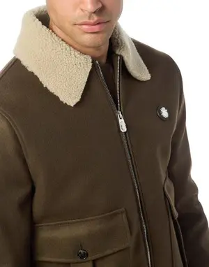 BILLIONAIRE Shearling Wool Jacket