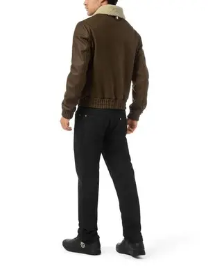 BILLIONAIRE Shearling Wool Jacket