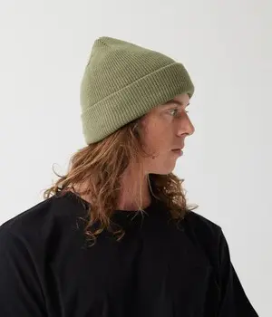 KNOWN SUPPLY Ribbed Beanie - Army