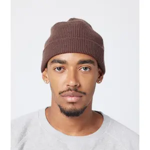 KNOWN SUPPLY Ribbed Beanie Espresso