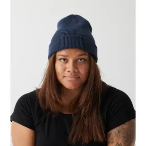 KNOWN SUPPLY Ribbed Beanie Navy