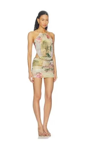 TIGER MIST Evanna Mini Dress Floral Print