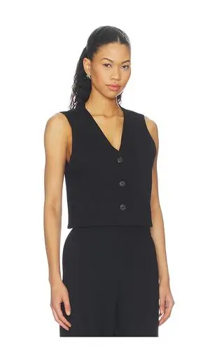 RIPLEY RADER Ponte Knit Cropped Vest