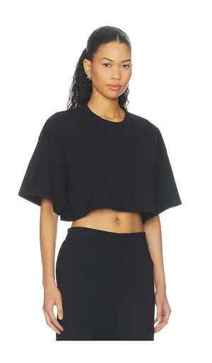 RIPLEY RADER Ponte Knit Cropped Top