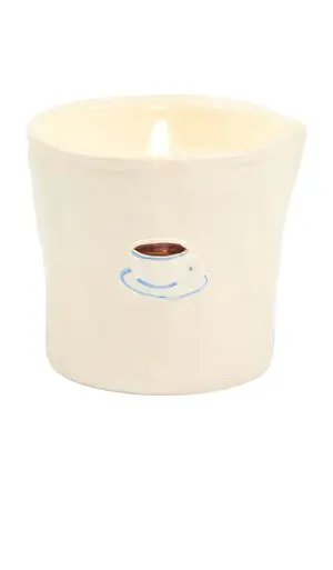 PADDYWAX Bistro Candle In Ivory - Cappuccino