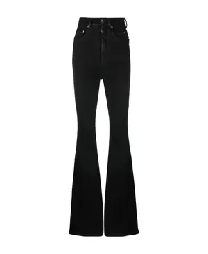 Rick Owens Flared Denim Jeans