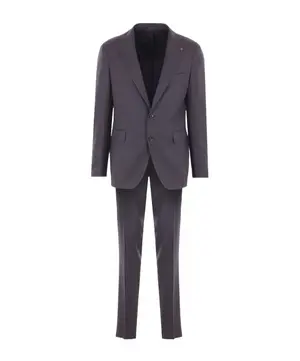 Tagliatore Single-breasted Tailored Suit - Black
