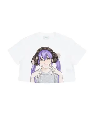 Fendi Monogram Graphic-print T-shirt