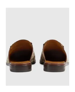 Gucci Monogram Slip-on Slippers