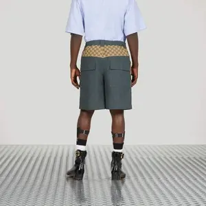 Gucci Cargo Monogrammed Shorts